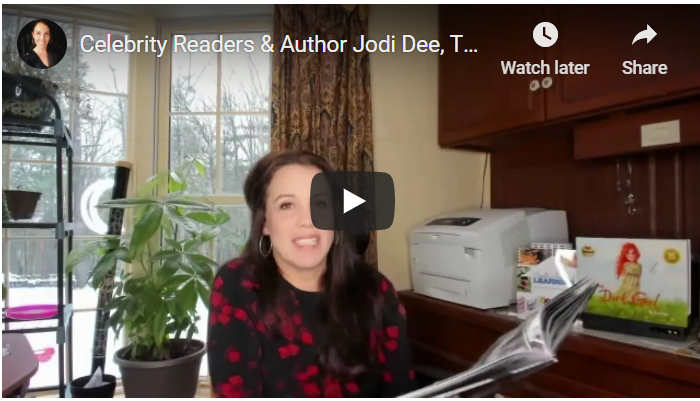 Celebrity Readers & Author Jodi Dee, The Little Green Jacket – jodidee